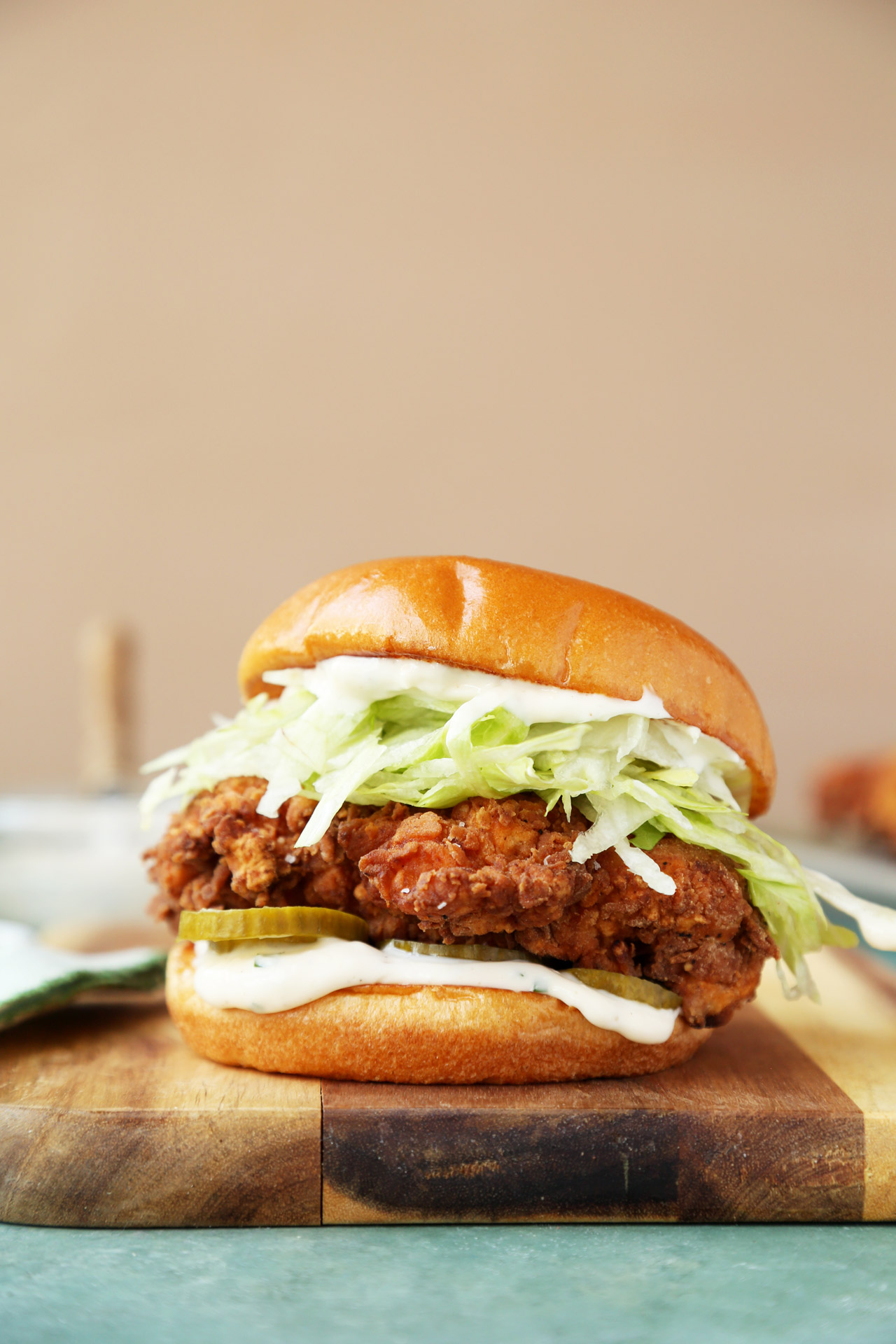 Classic Fried Chicken Sandwich - Jonathan Melendez