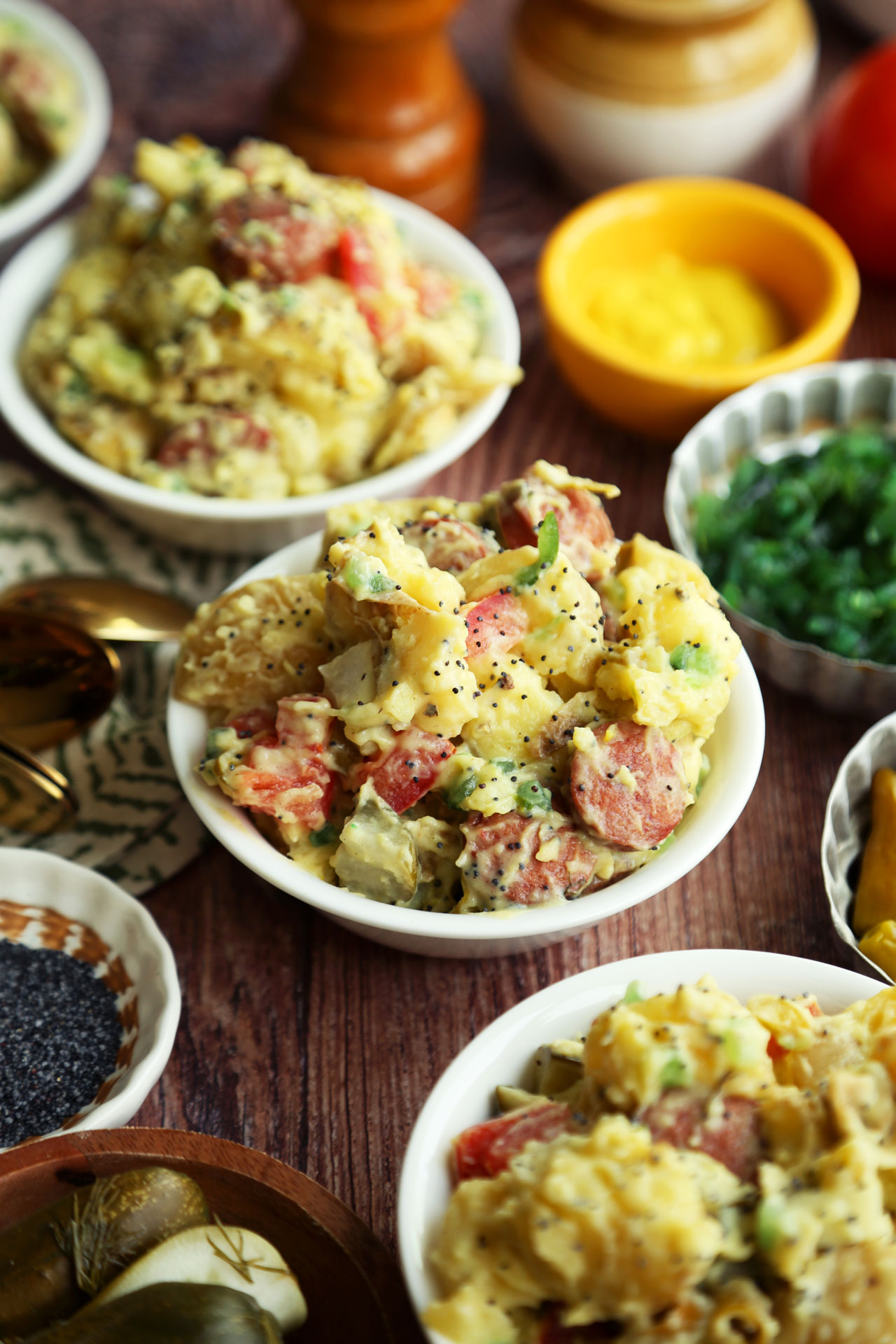 Chicago Dog Potato Salad - Jonathan Melendez