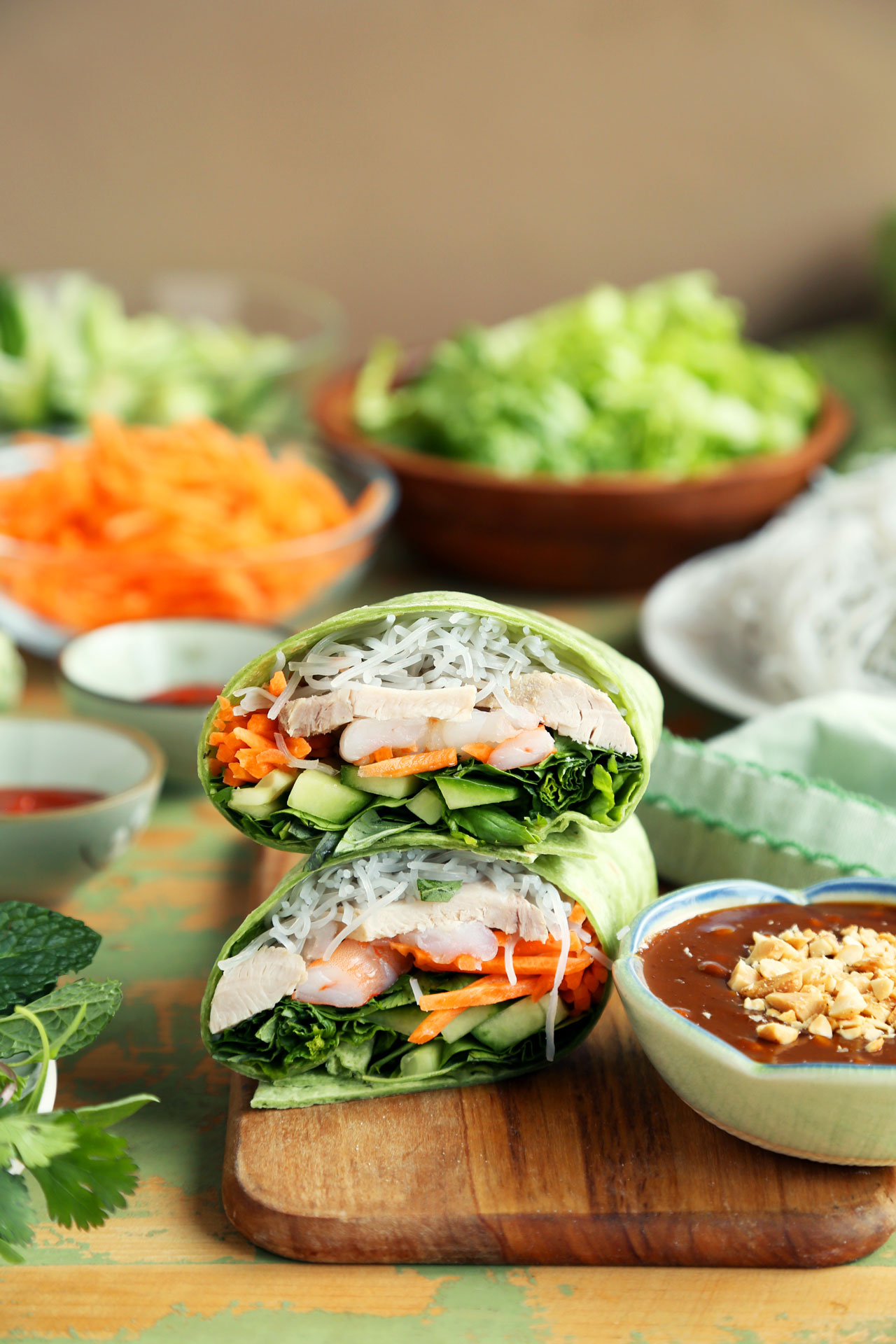 Fresh Spring Roll Wraps - Jonathan Melendez