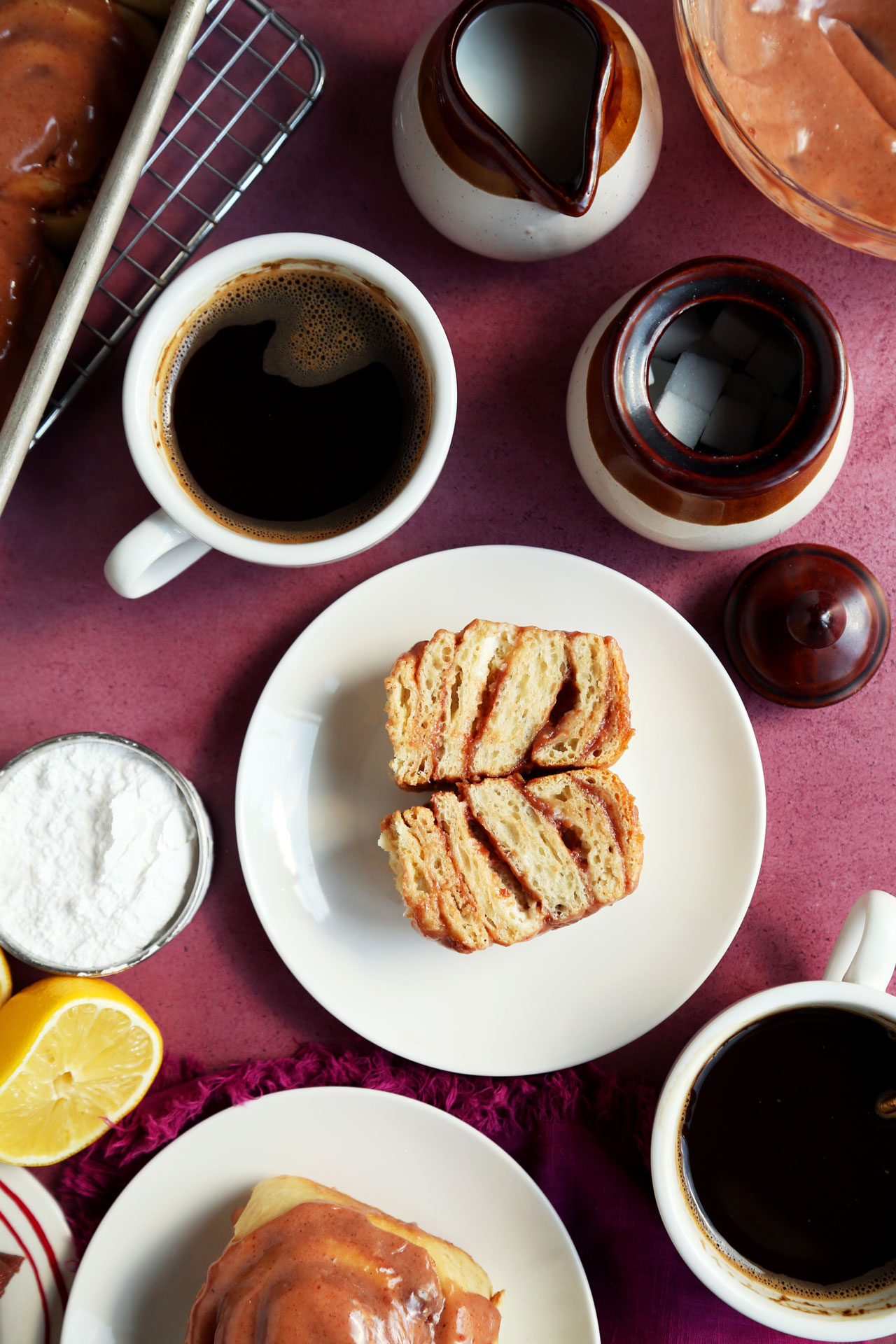 Guava and Cheese Cinnamon Rolls - Jonathan Melendez